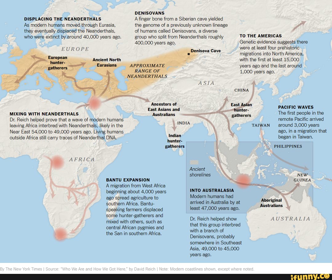 DISPLACING THE NEANDERTHALS As modern humans moved through Eurasia ...
