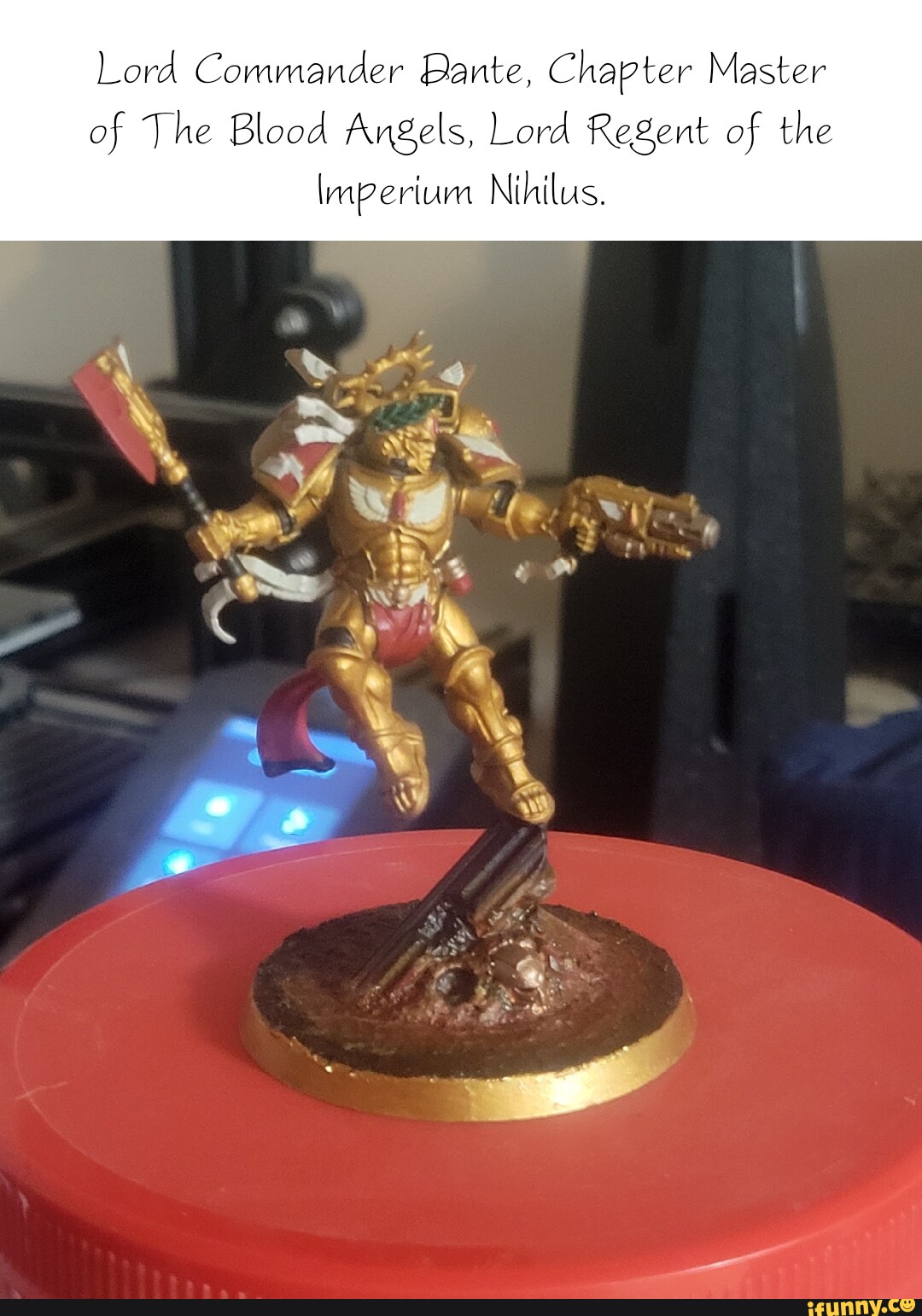 Lord Commander Bante, Chapter Master of The Blood Angels, Lord Regent ...