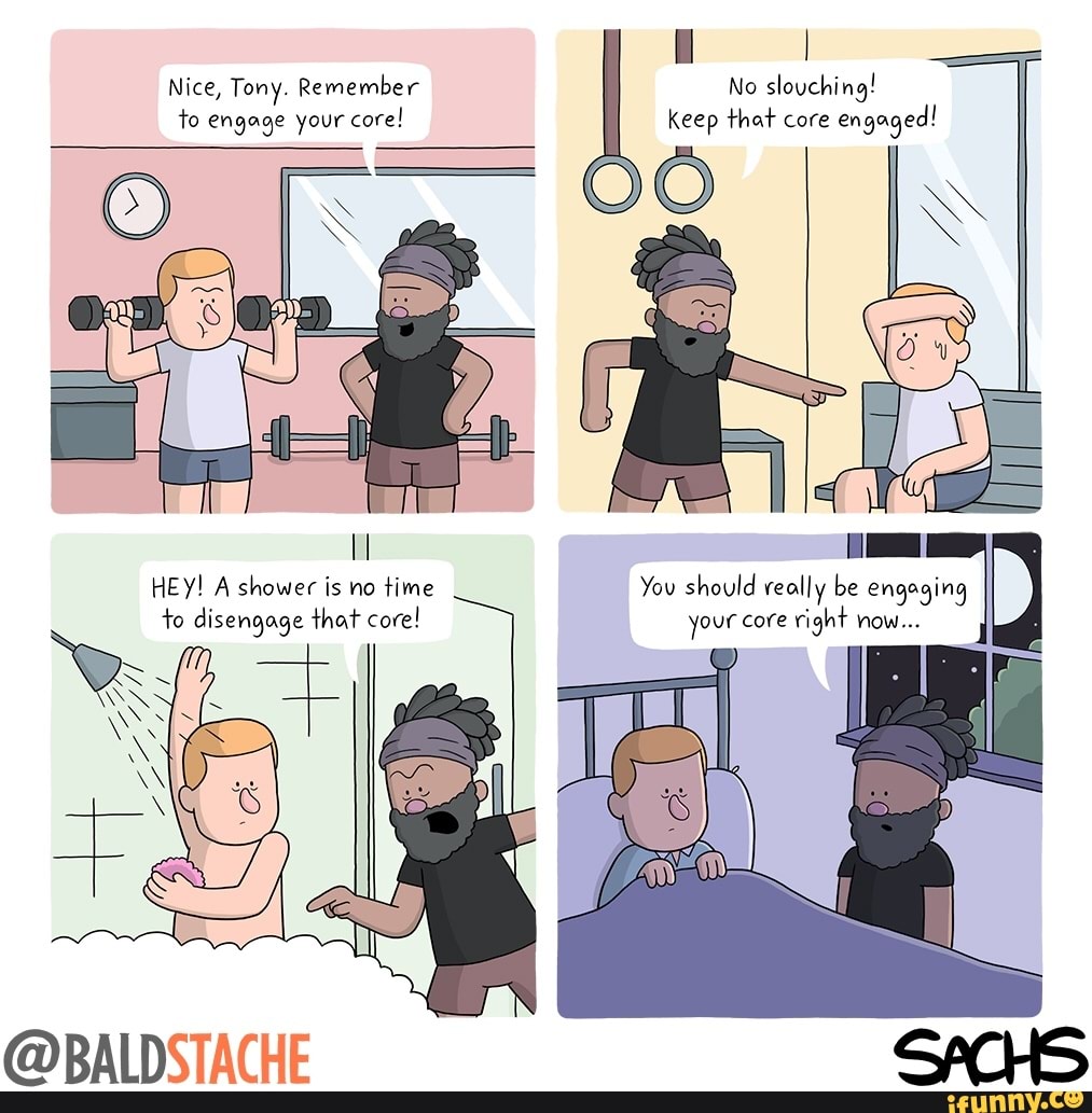 #gym #workout #comic #funny #baldstache #strength FP Edit: Thanks for ...