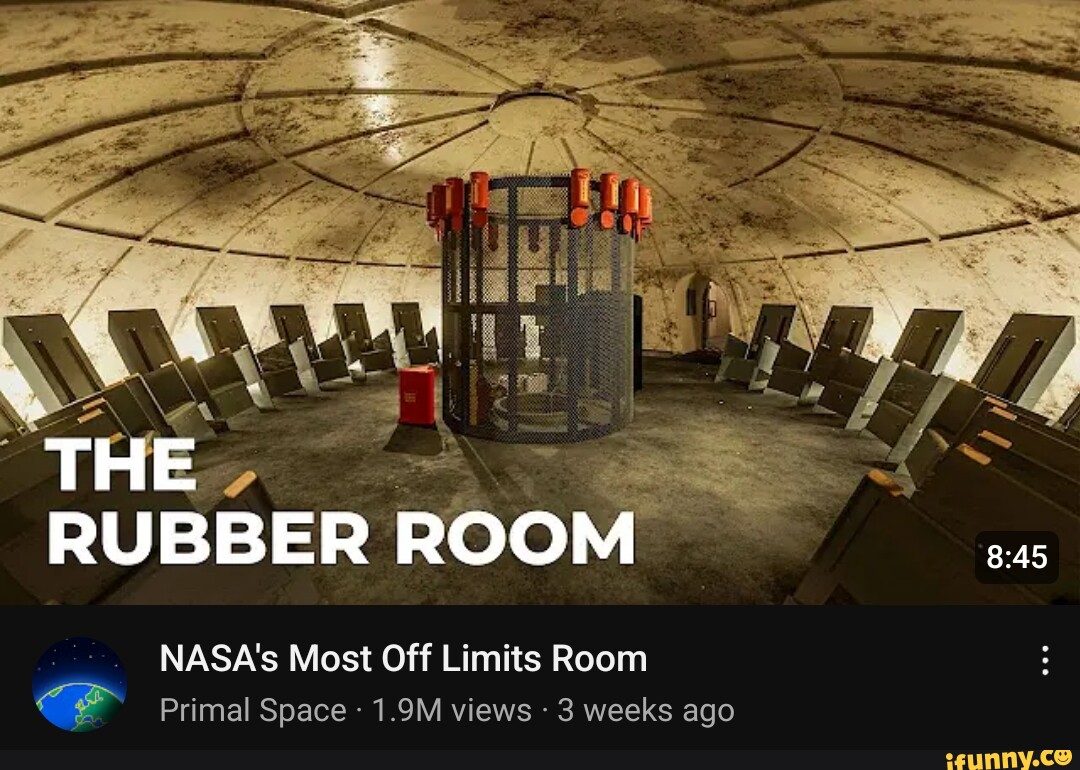 THE RUBBER ROOM NASA's Most Off Limits Room Primal Space 1.9M views - 3 ...