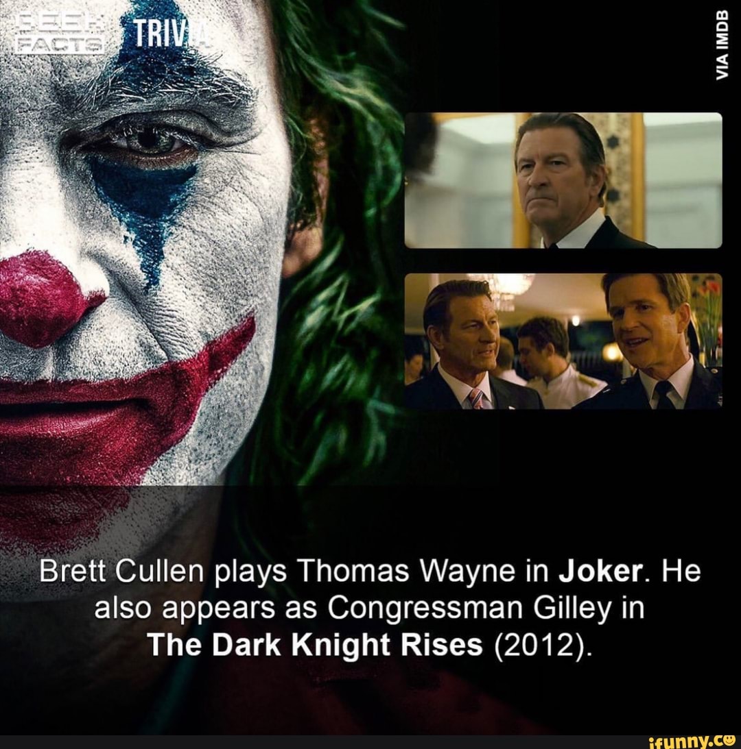 Brett Cullen plays Thomas Wayne in Joker. He also appears as ...