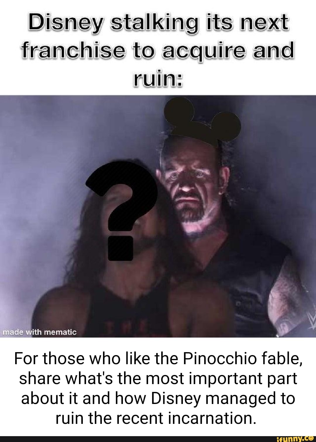 Disney stalking its next Vw SSt franchise to acquire and ruin: made ...