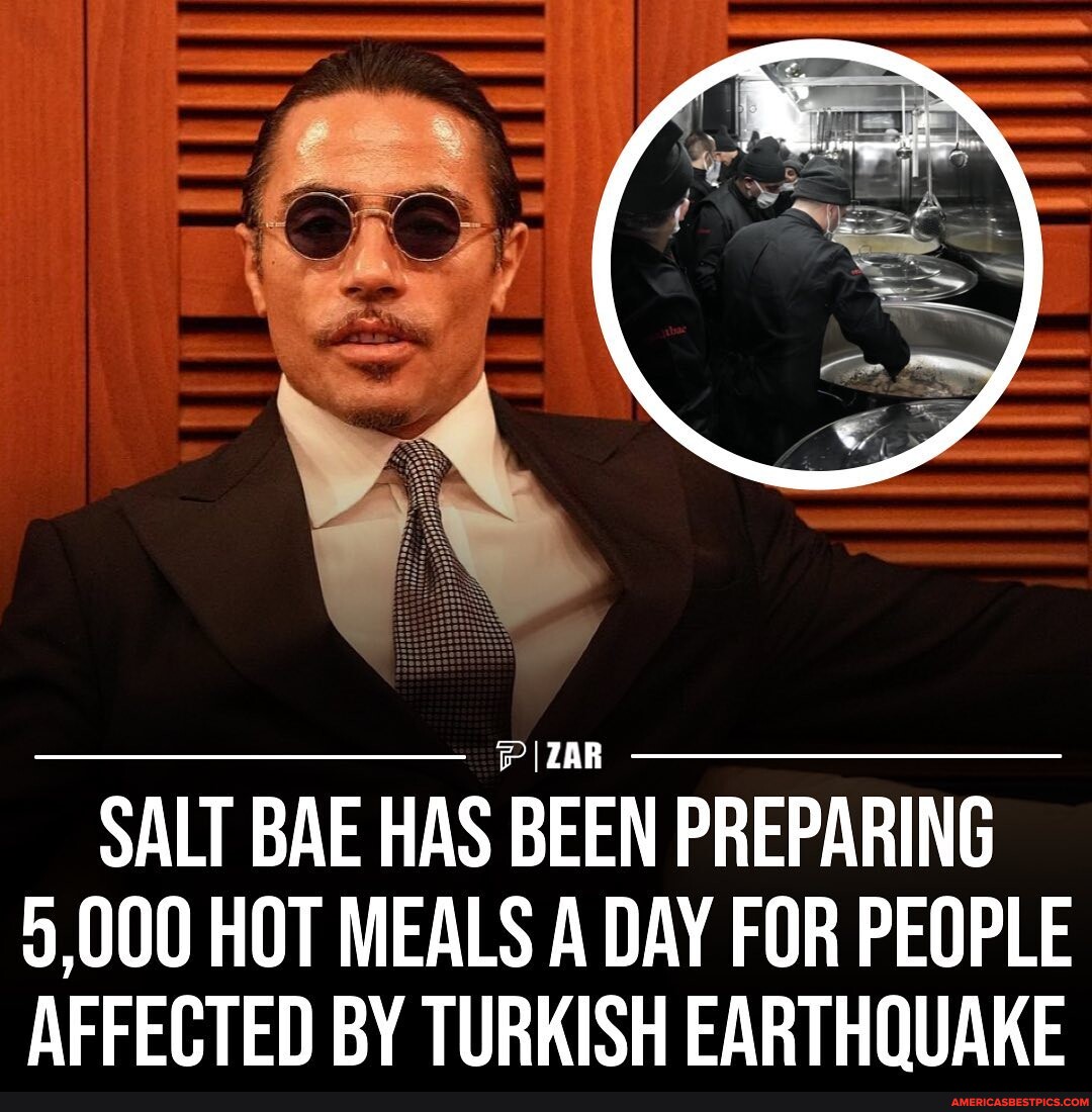 Celebrity chef ‘Salt Bae’ is aiming to feed 5,000 people every day in ...