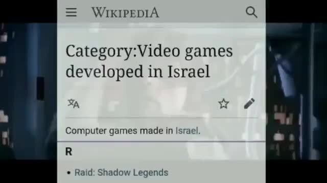 = WIKIPEDIA games developed in Israel Computer games made in Israel ...