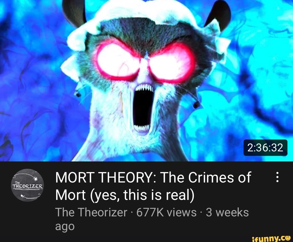 MORT THEORY: The Crimes of Mort (yes, this is real) The Theorizer 677K ...