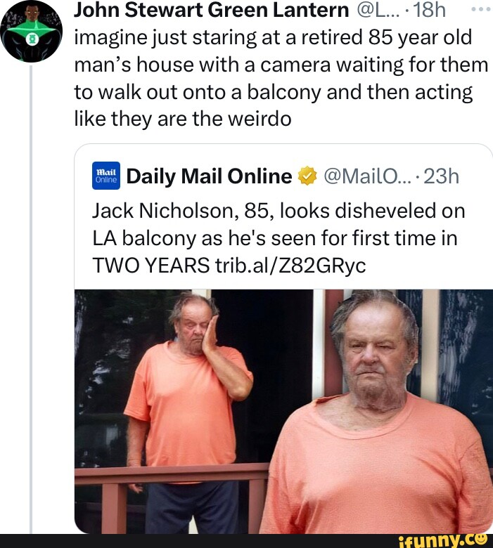 John Stewart Green Lantern @L...-18h imagine just staring at a retired ...