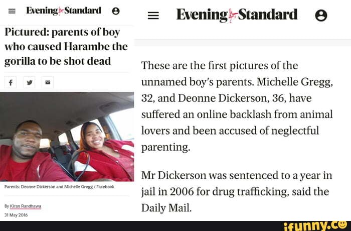 = FreningrStandard @ Evening; Standard @ Pictured: parents of boy who ...
