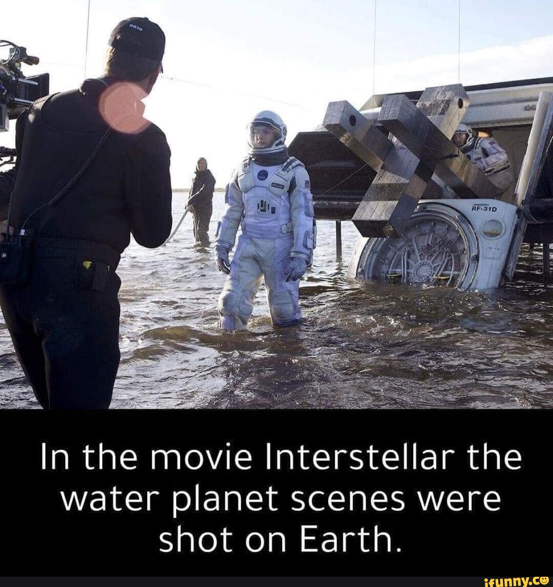 Water Planet Interstellar Movie