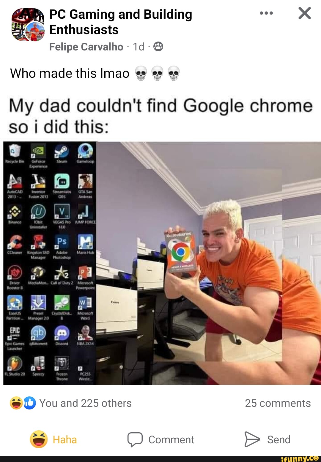 PC Gaming and Building Enthusiasts Felipe Carvalho @ Who made this Imao ...