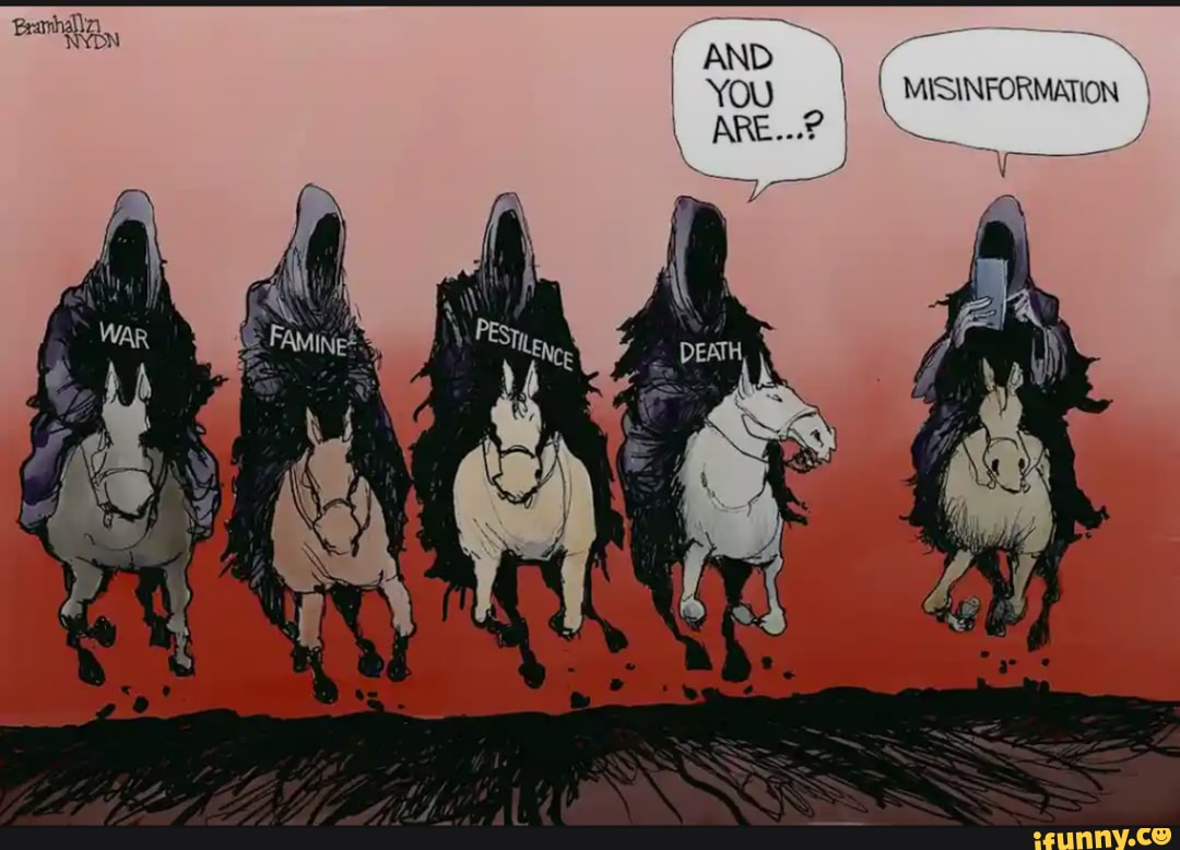 (AND YOU \ MISINFORMATION I \ ARE...? - iFunny