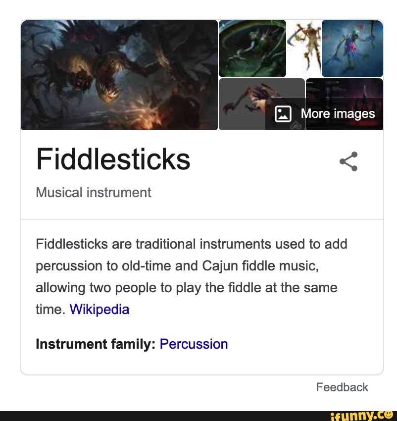 Fiddlesticks