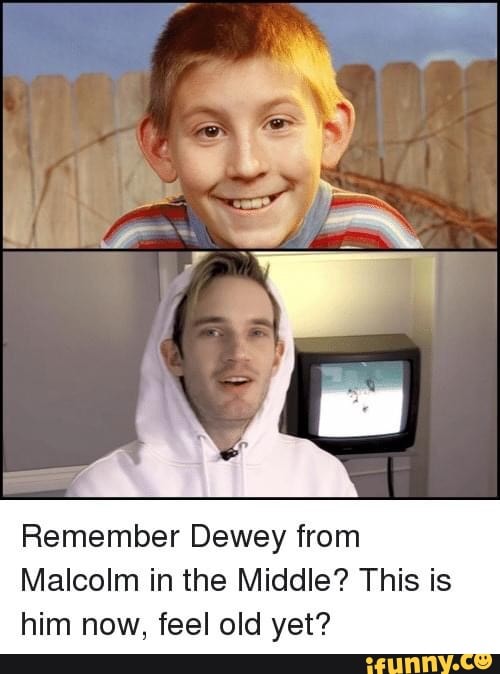 Remember Dewey from Malcolm in the Middle? This is him now, feel old ...