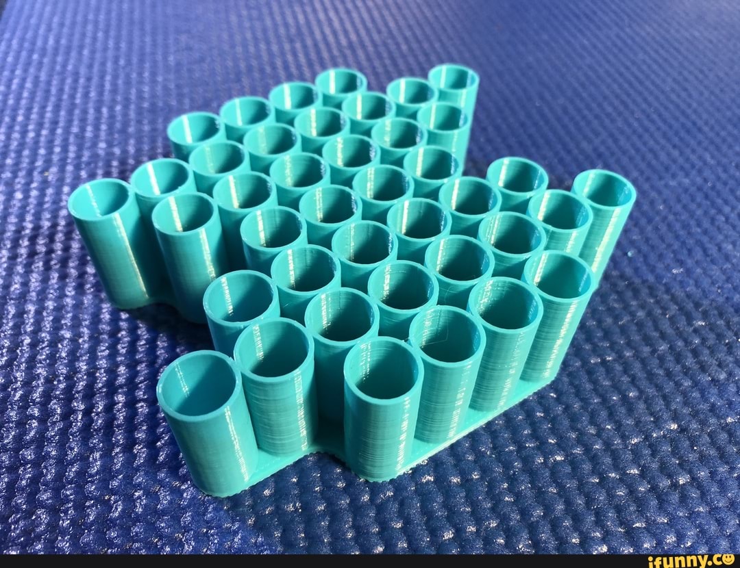 Pretty simple design. Just a bunch of cylinders fused together in an ...