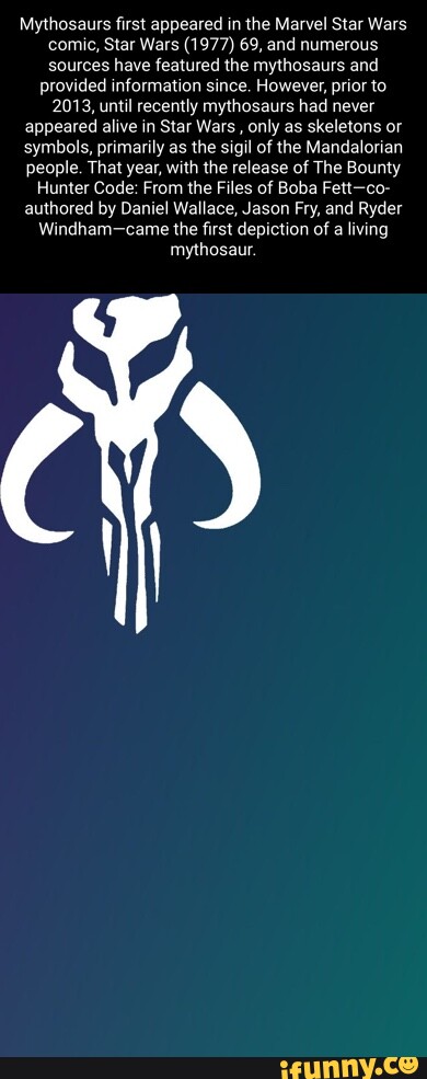 Mythosaurs first appeared in the Marvel Star Wars comic, Star Wars ...