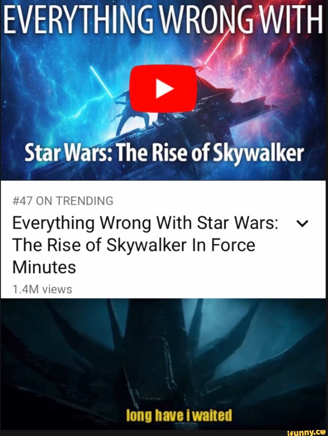 EVERYTHING WRO GWITH Star Wars: The Rise of er Everything Wrong With ...