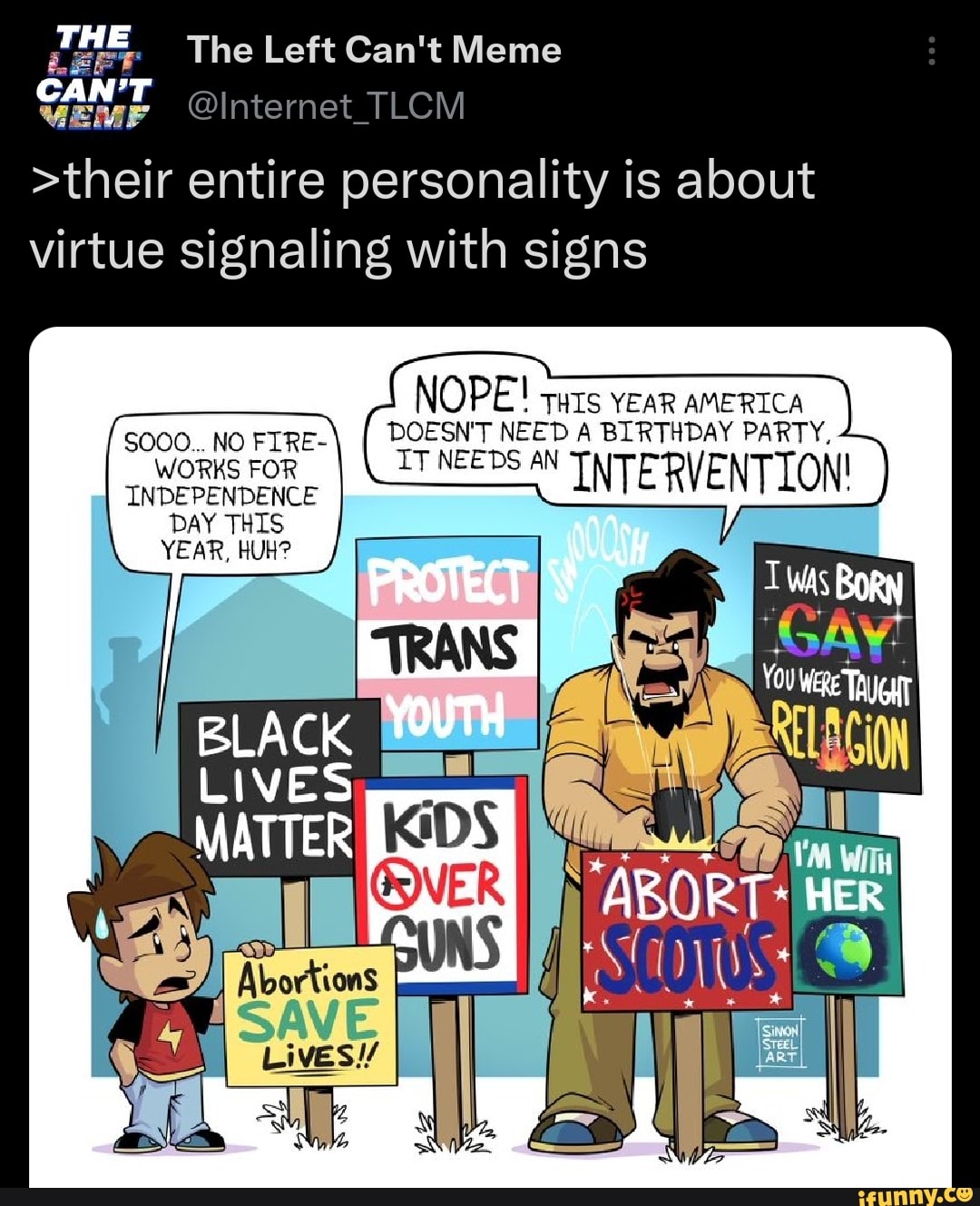 The Left Can't Meme THE VEMF CANT @Internet_TLCM >their entire ...