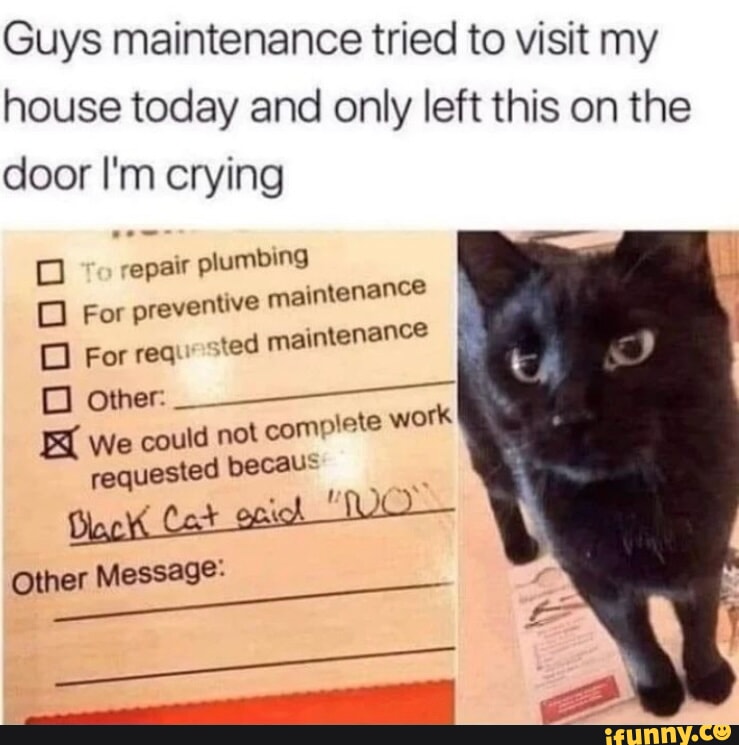 Maintenance memes. Best Collection of funny Maintenance pictures on iFunny