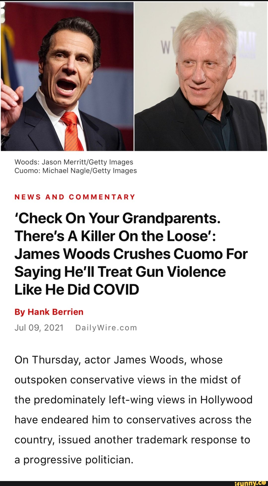 Woods: Jason Images Cuomo: Michael Images NEWS AND COMMENTARY 'Check On ...