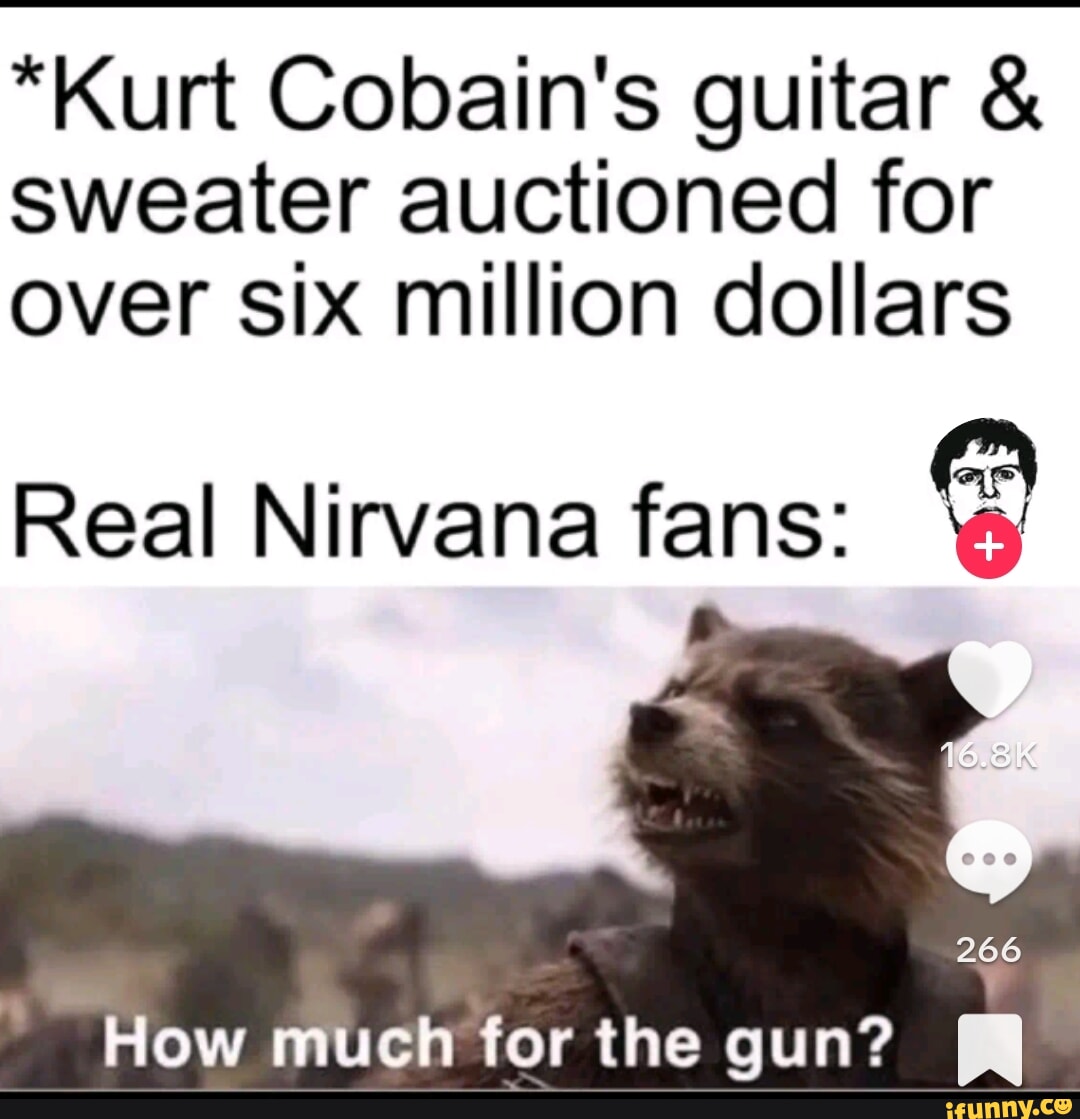 Kurt Cobain memes memes. The best memes on iFunny