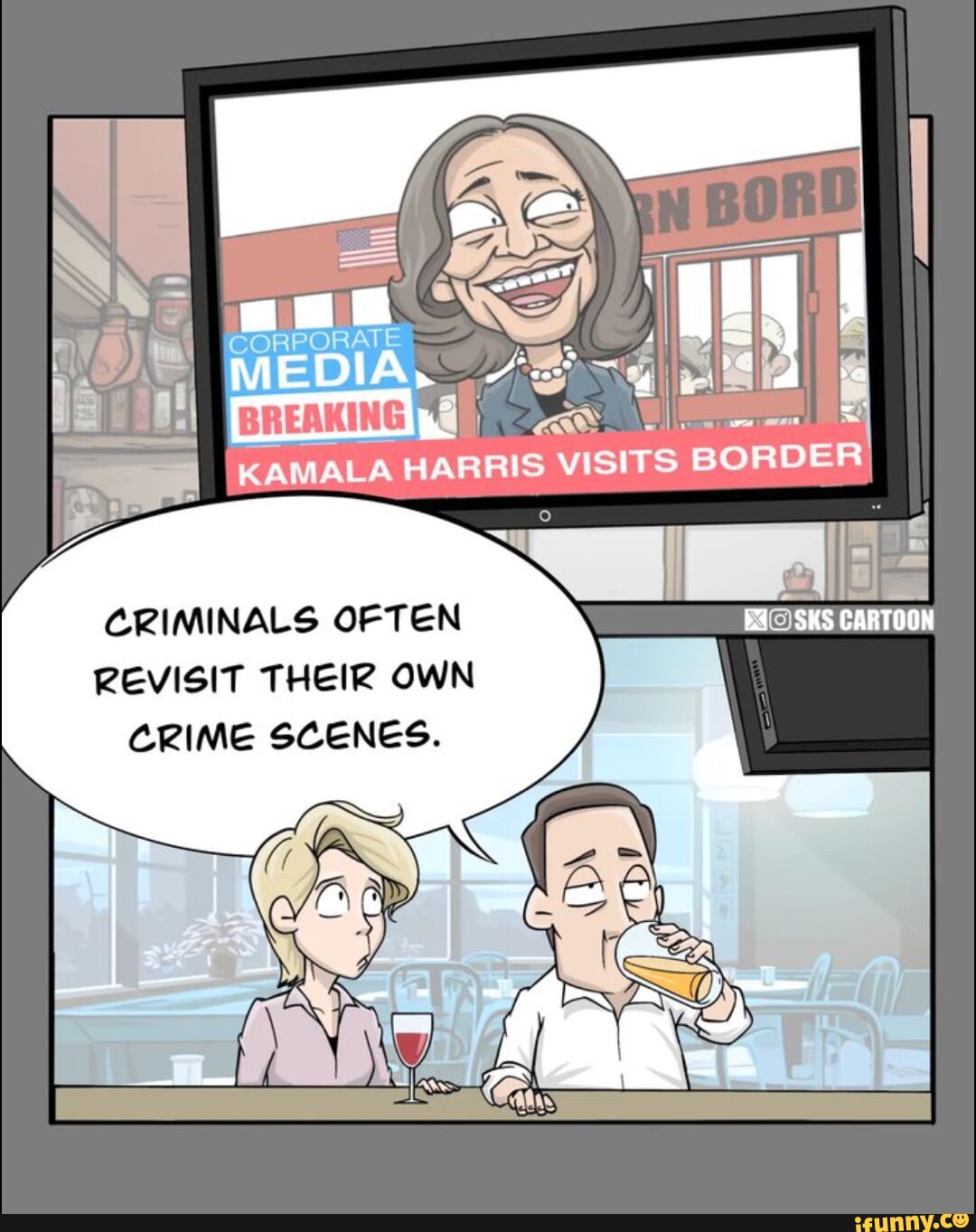 Ann MEDIA, CRIMINALS OFTEN SKS CARTOON REVISIT THEIR OWN CRIME SCENES ...
