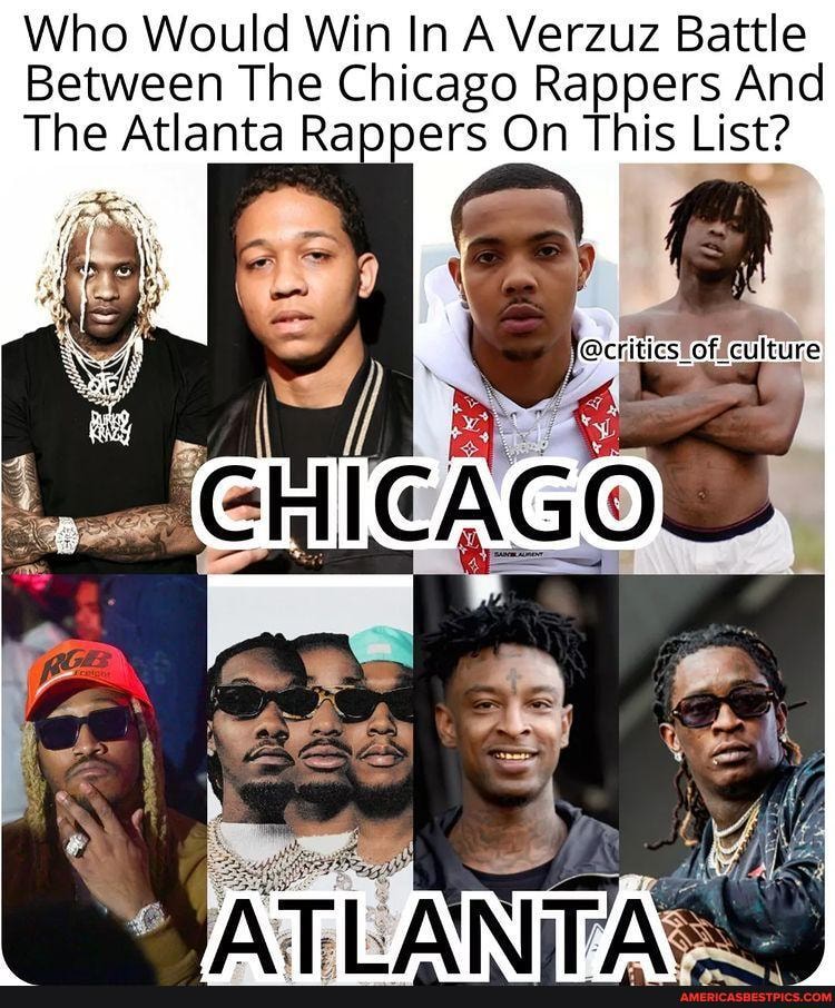 Who Would Win In A Verzuz Battle Between The Chicago Rappers And The ...