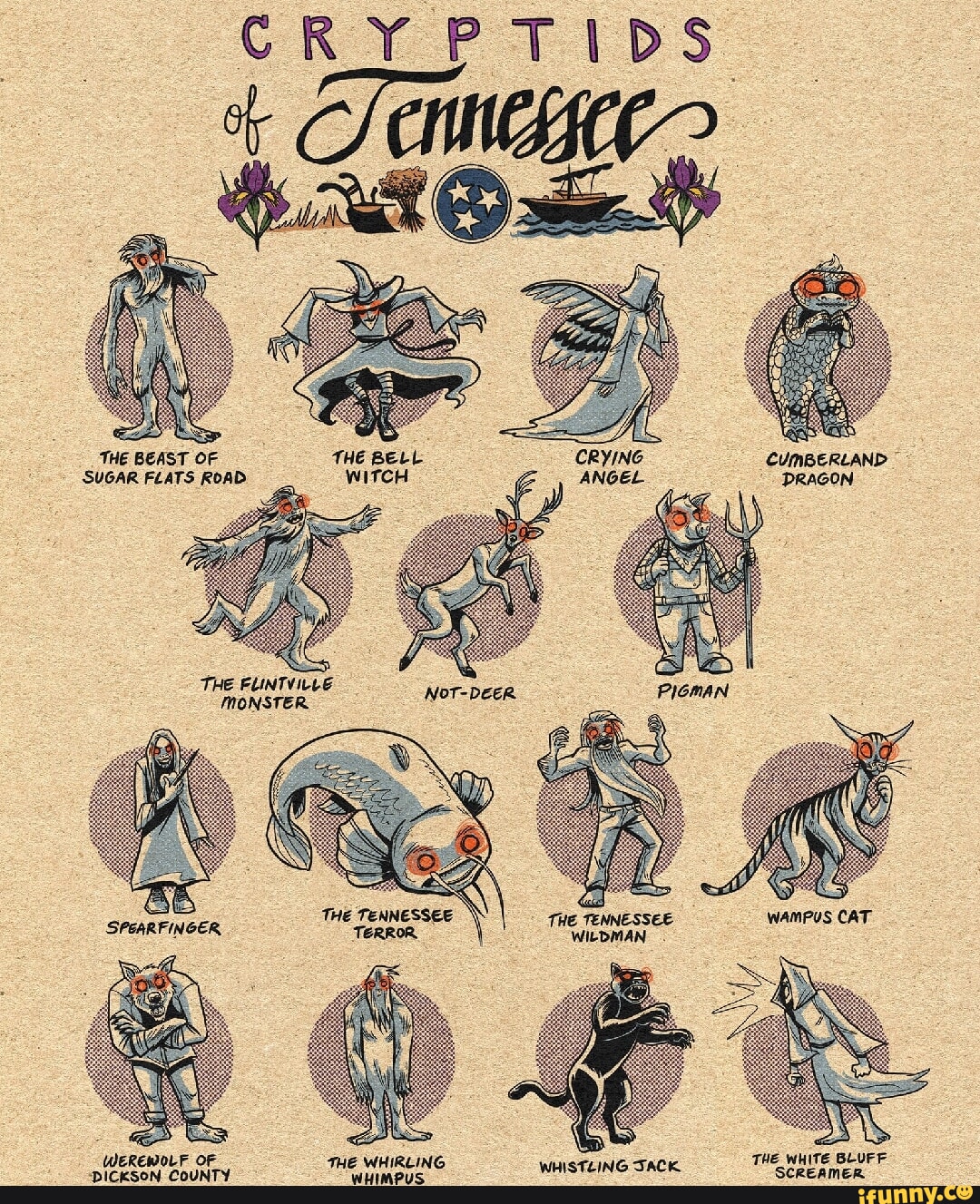 CRY PTIDS CRYING CUMBERLAND THE BEAST OF THE BELL ANGEL DRAGON SUGAR ...