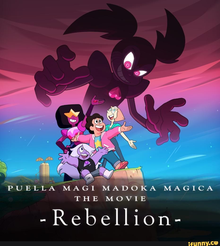 PUELLA MAGI MADO MAGICA THE MOVIE -Rebellion- - iFunny