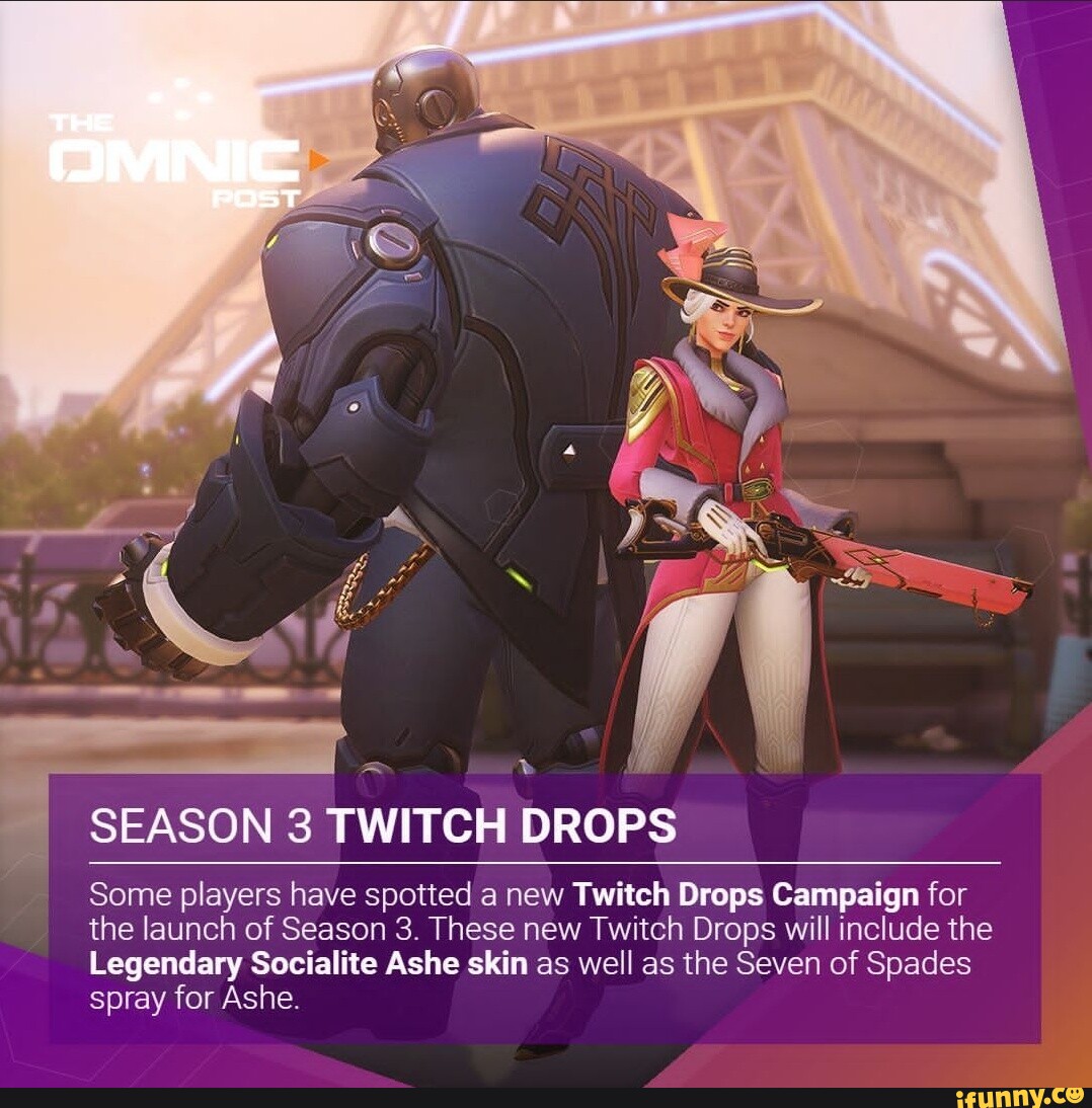 SEASON 3 TWITCH DROPS Some players have spotted a new Twitch Drops ...
