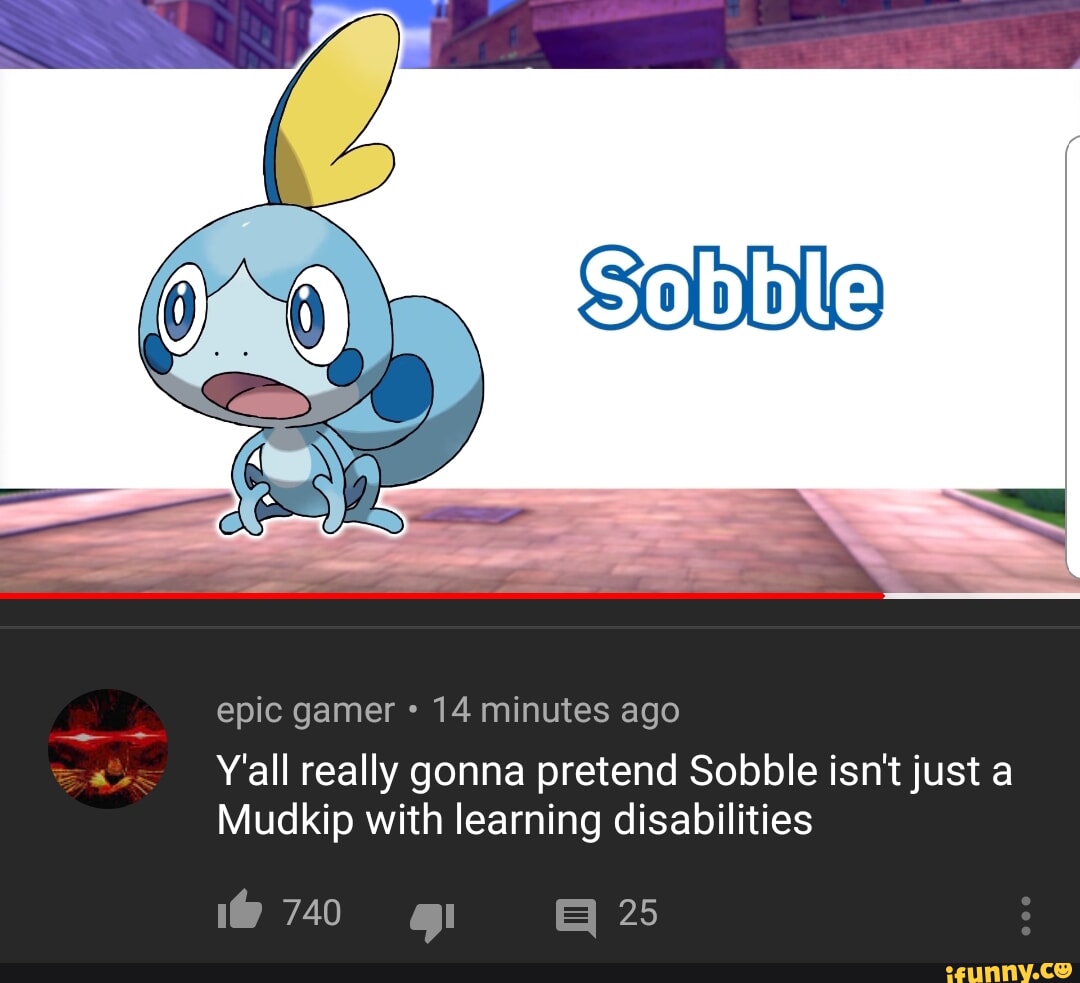 Sobble memes. Best Collection of funny Sobble pictures on iFunny