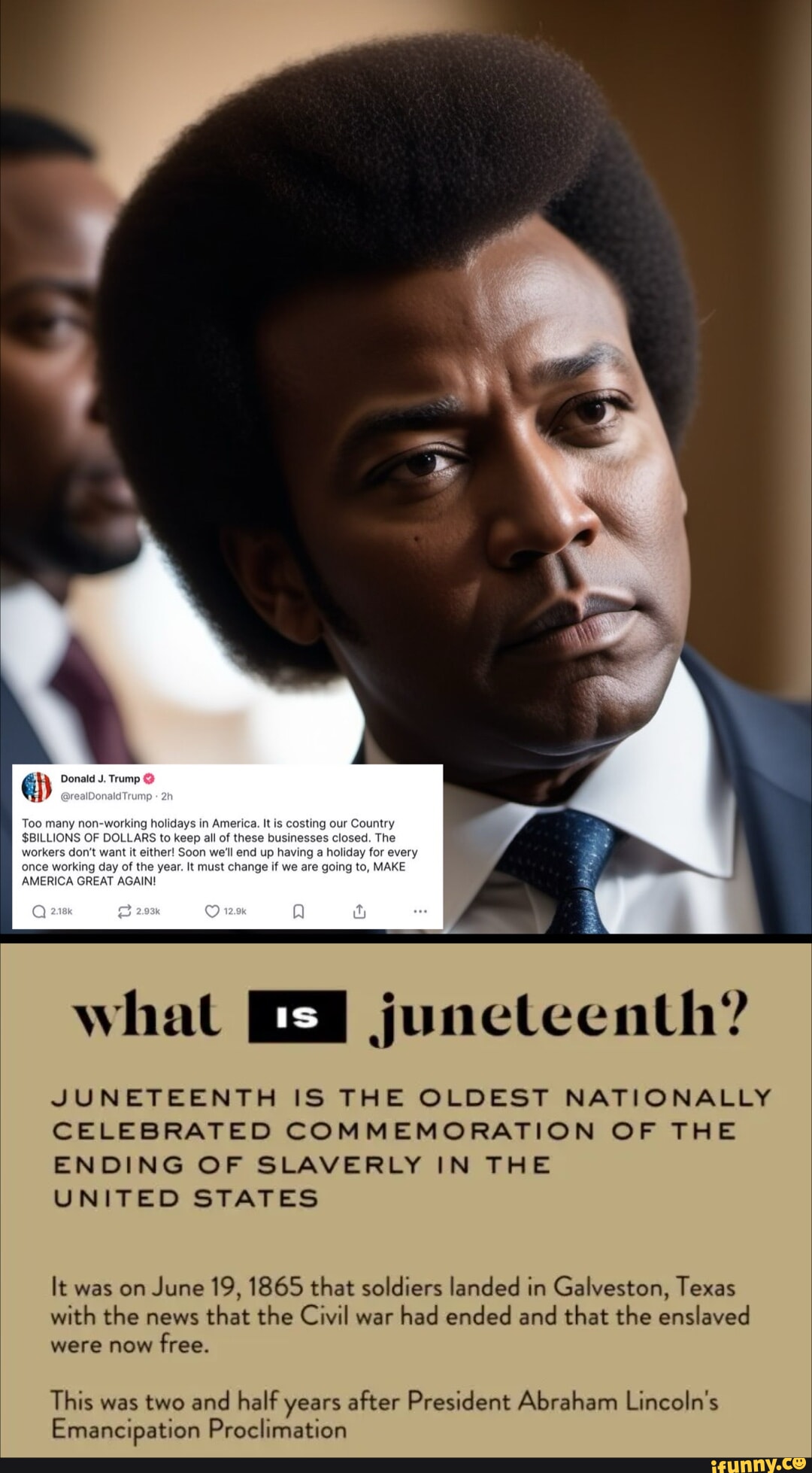 Juneteenth memes. Best Collection of funny Juneteenth pictures on iFunny