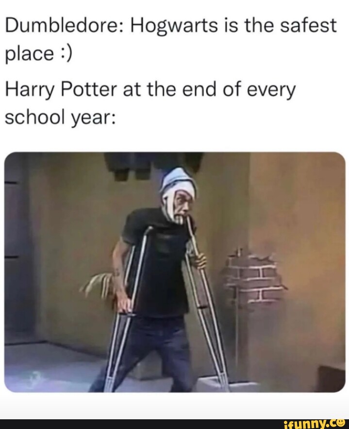 Dumbledore: Hogwarts is the safest place Harry Potter at the end of ...