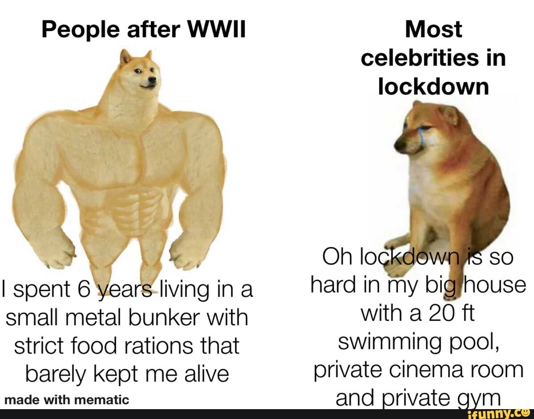 Small metal bunker with strict food rations that barely kept me alive ...