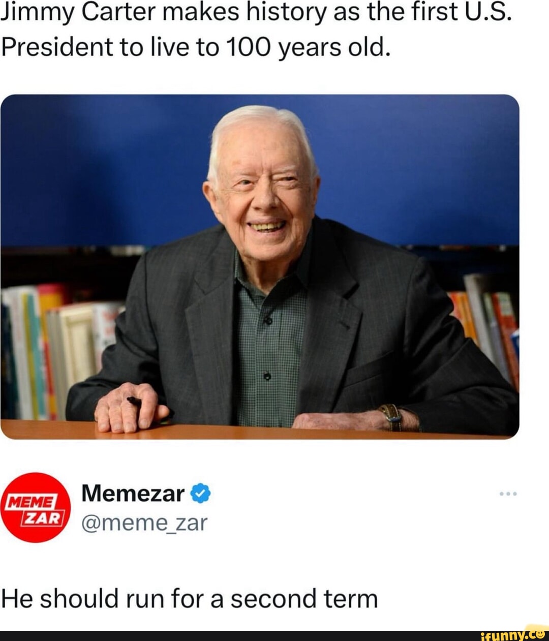 Jimmy Carter makes history as the first U.S. President to live to 100 ...