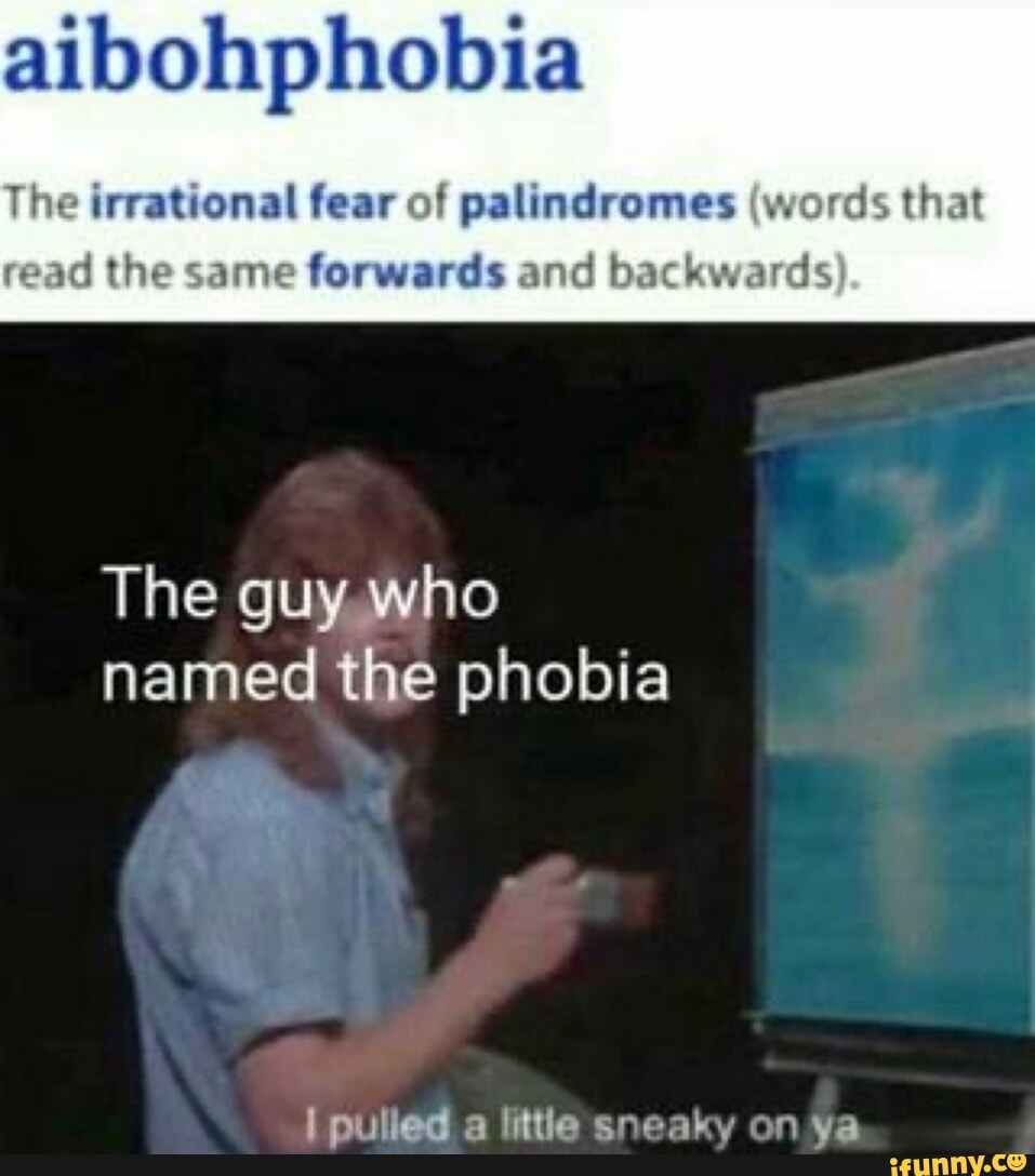 Aibohphobia memes. Best Collection of funny Aibohphobia pictures on iFunny