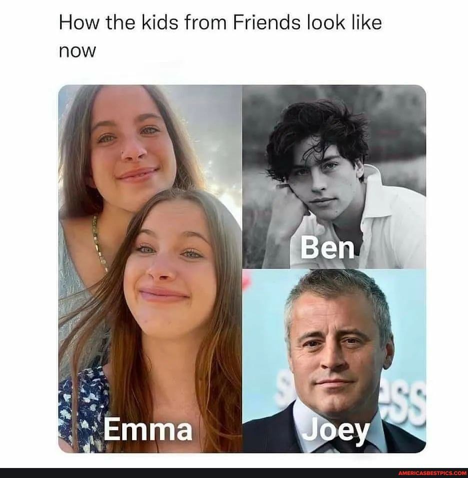 How the kids from Friends look like now - America’s best pics and videos