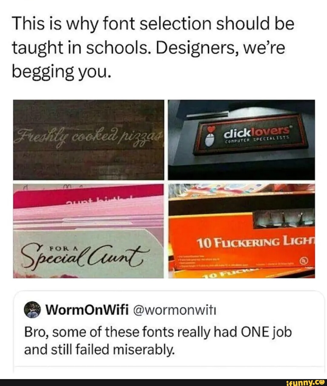 Font memes. Best Collection of funny Font pictures on iFunny