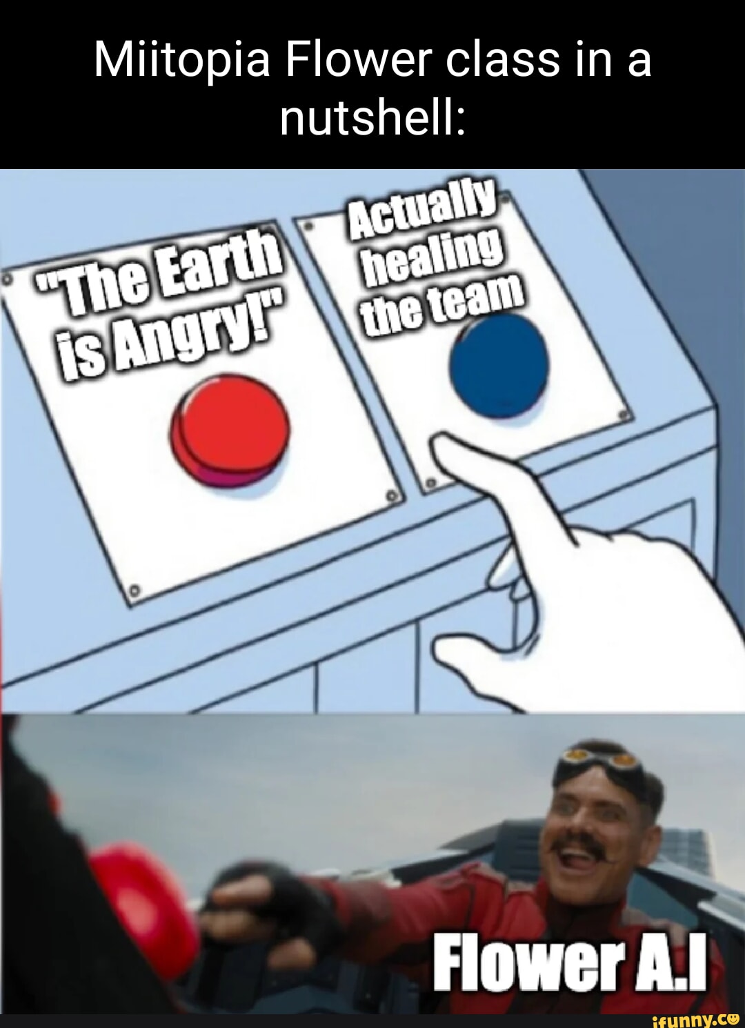 Miitopia Flower class in nutshell: Flower Al - iFunny