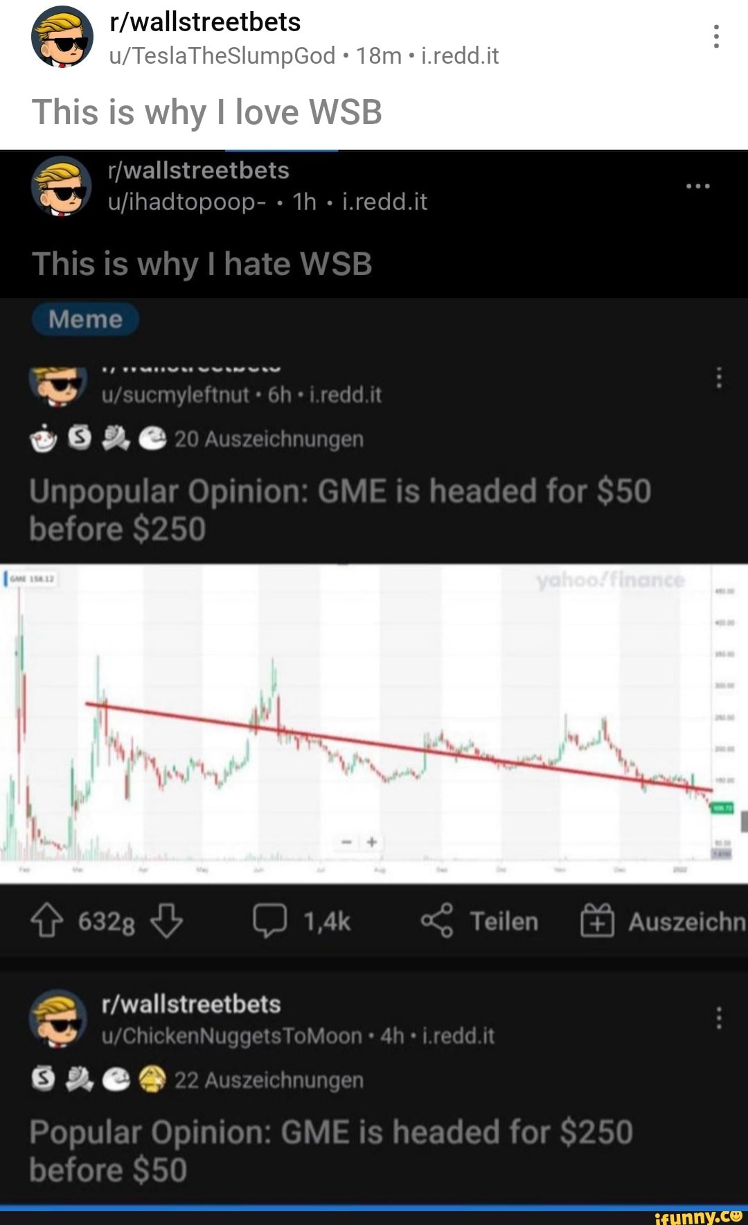 Ifwallstrectbets wit eslaTheSlumpGod i.redd.it i.redd.it This is why ...