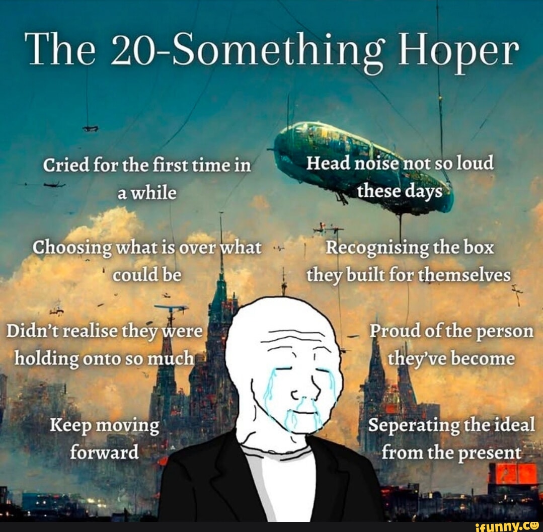 The 20-Something Hoper Cried for the first time in Head noise not so ...