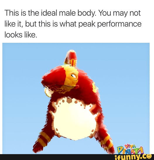 This is the ideal male body. You may not like it, but this is what peak ...