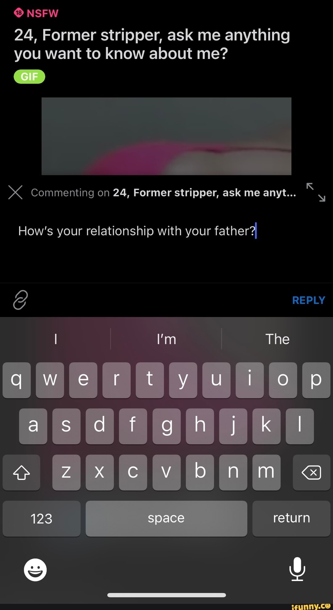 NSFW GIF 24, Former stripper, ask me anything you want to know about me ...