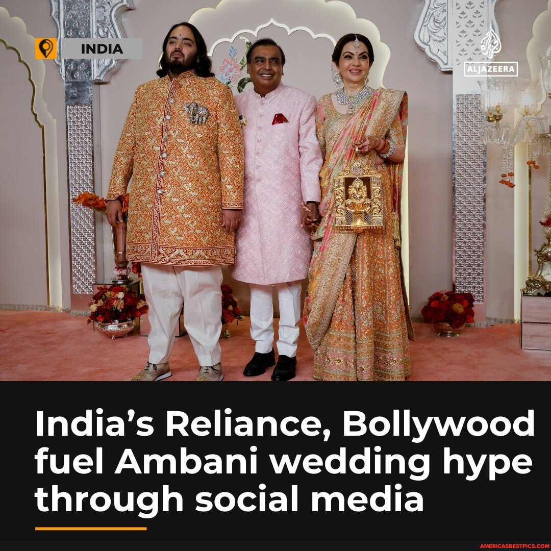 Indian billionaire Mukesh Ambanis son marries on Friday in a lavish ...