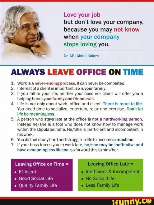 Love your job but don't love your company, because you may not know ...