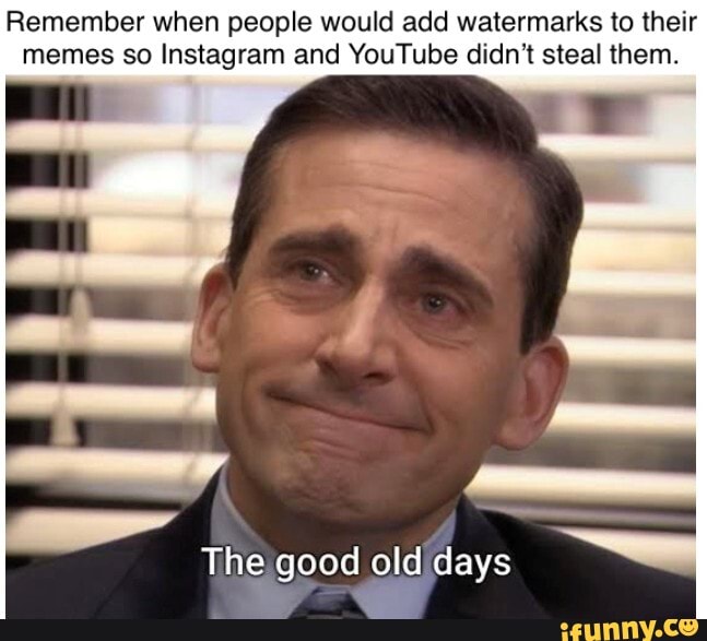 Remember when people would add watermarks to their memes so Instagram ...