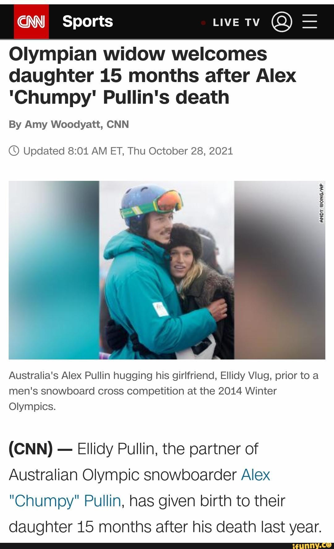 GN Sports LIVE TV Olympian widow welcomes daughter 15 months after Alex ...