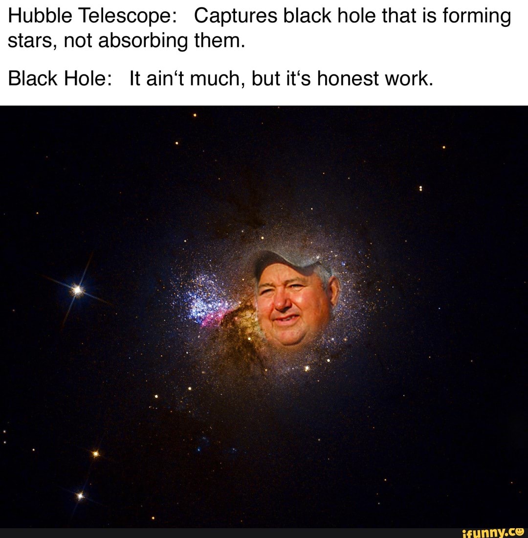 Hubble Telescope: Captures black hole that is forming stars, not ...