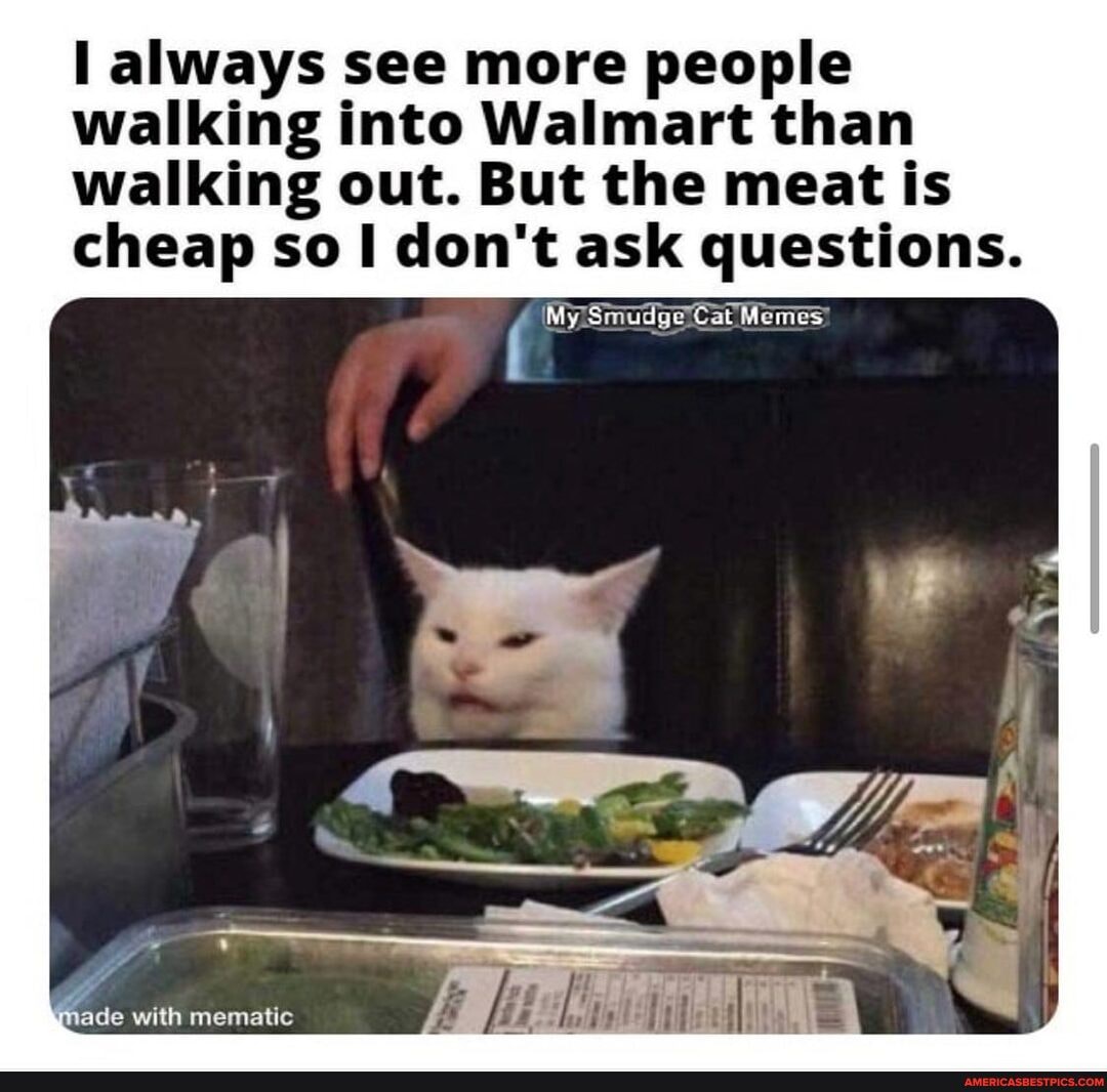 Always see more people walking into Walmart than walking out. But the ...