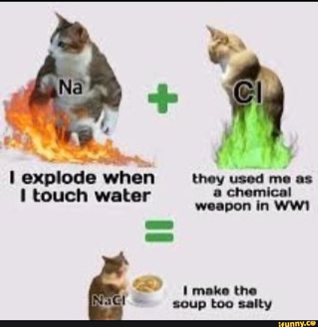 Explode when they used me as touch water chemical weapon in WW! make ...