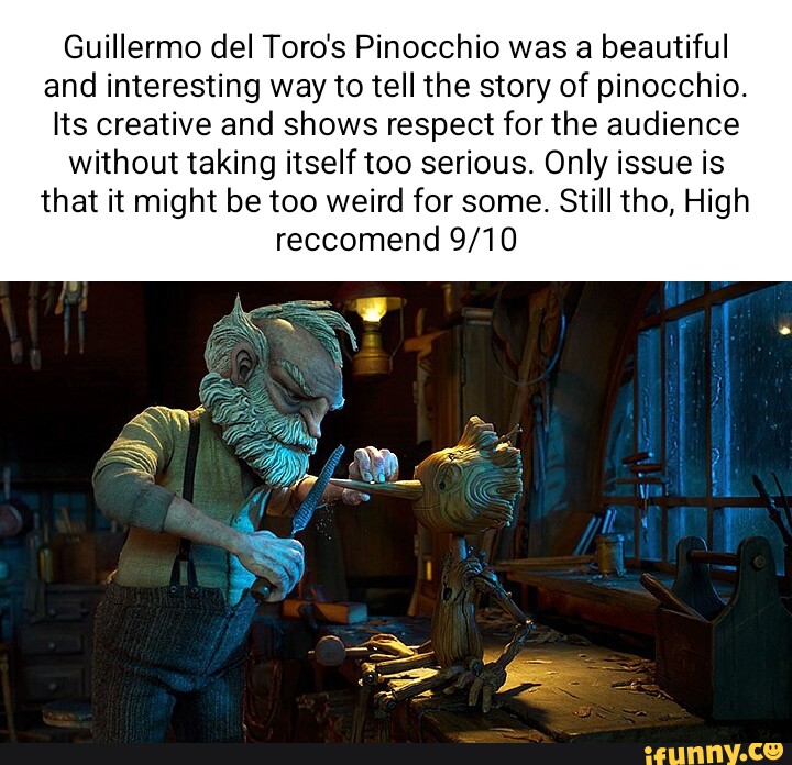 Guillermo del Toro's Pinocchio was a beautiful and interesting way to ...