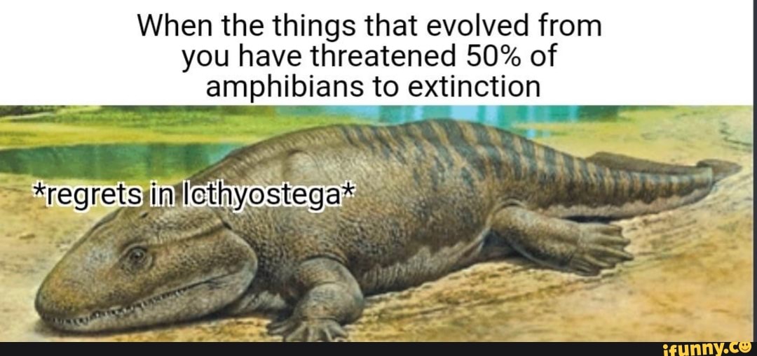 Ichthyostega memes. Best Collection of funny Ichthyostega pictures on ...